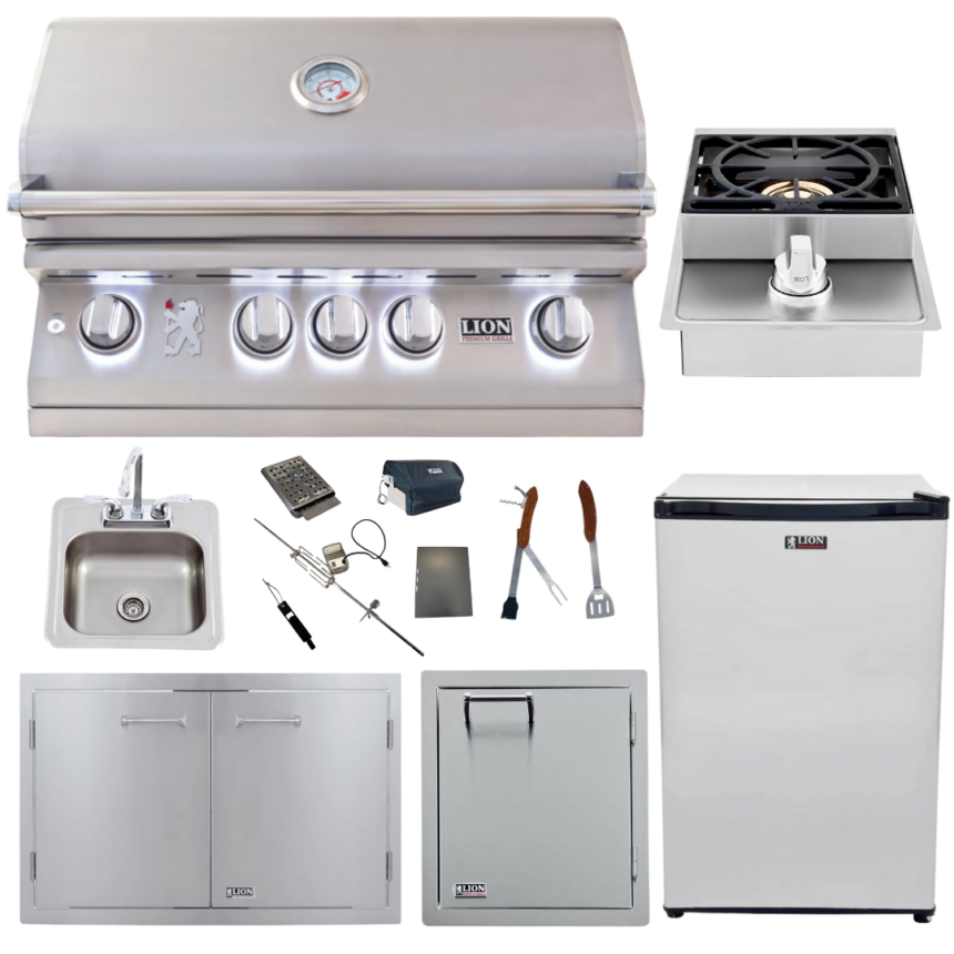 Lion Grills At Lion BBQ Direct | Built-In Gas Grills & More