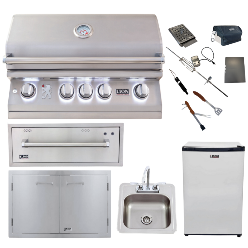 Lion Grills At Lion BBQ Direct | Built-In Gas Grills & More