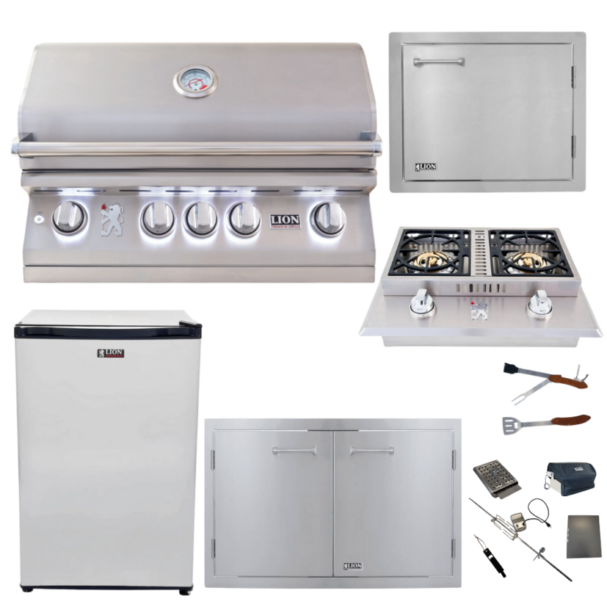 Lion Grills At Lion BBQ Direct | Built-In Gas Grills & More