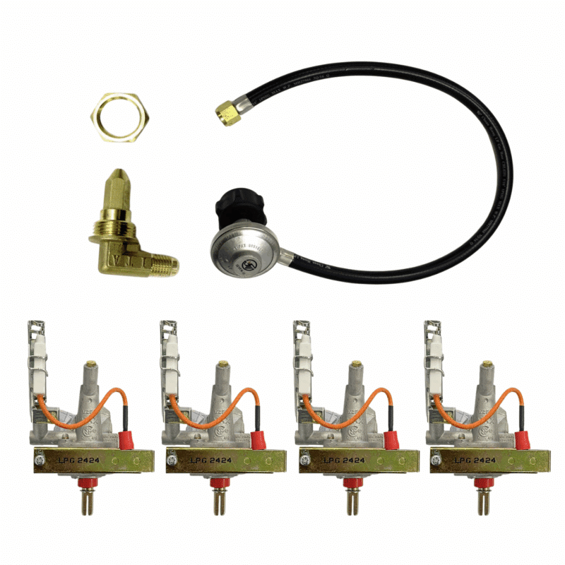 Lion Conversion Kit For 32-Inch 4-Burner Gas Grills - Natural Gas To ...